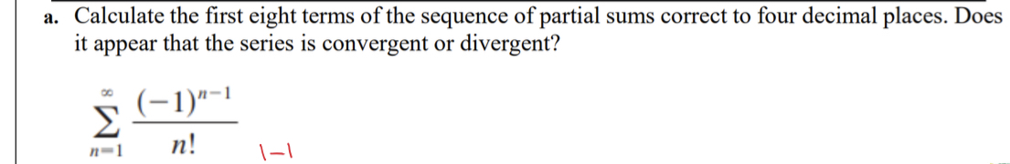 Solved a. ﻿Calculate the first eight terms of the sequence | Chegg.com