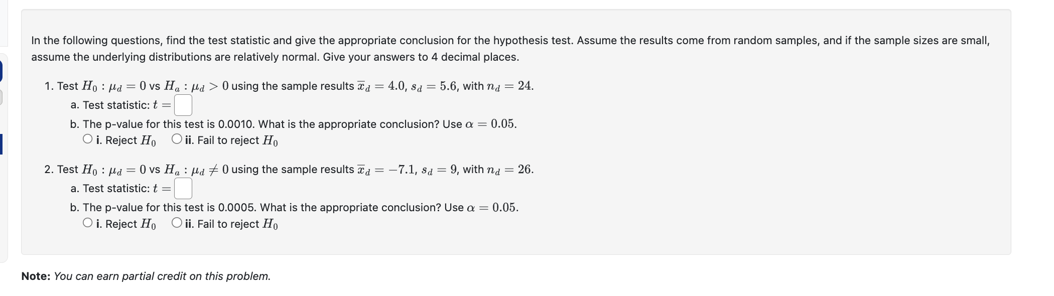 Solved assume the underlying distributions are relatively | Chegg.com