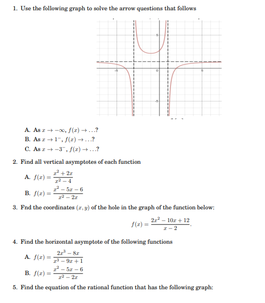 Solved Use the following graph to solve the arrow questions | Chegg.com