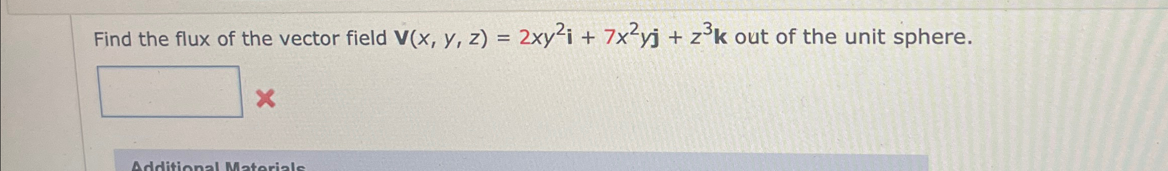 Solved Find the flux of the vector field | Chegg.com