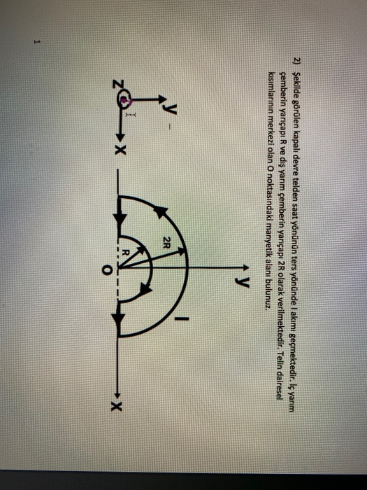 Solved In the figure, the counter-clockwise I current flows | Chegg.com