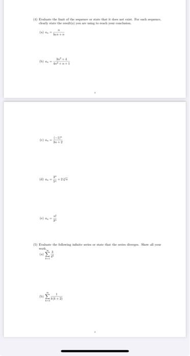 Solved (1) Evaluate the following integrab. (a) | Chegg.com