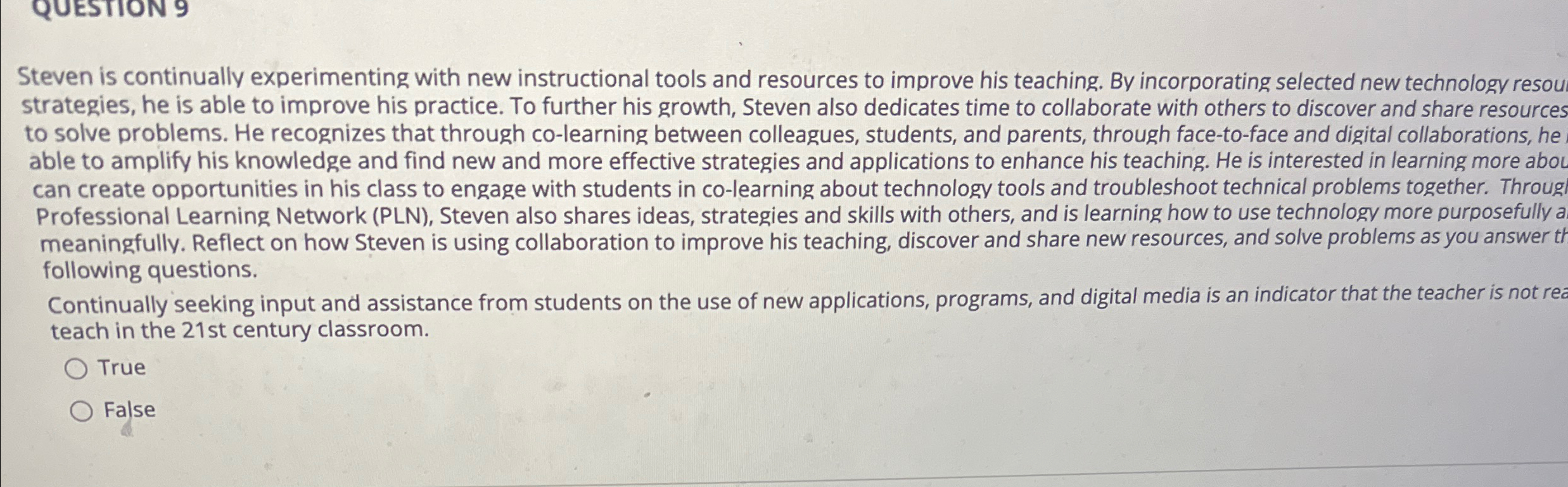 Solved Steven is continually experimenting with new | Chegg.com