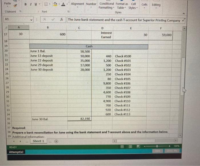 Solved Saved Paste BIU- 3.A Cells Editing Alignment Number | Chegg.com