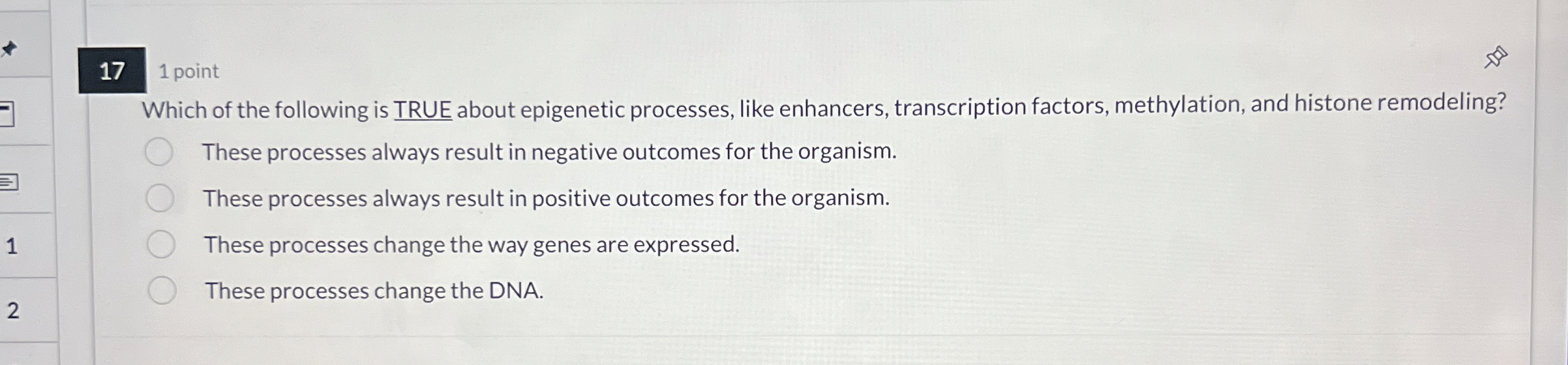 Solved 171 ﻿pointWhich of the following is TRUE about | Chegg.com