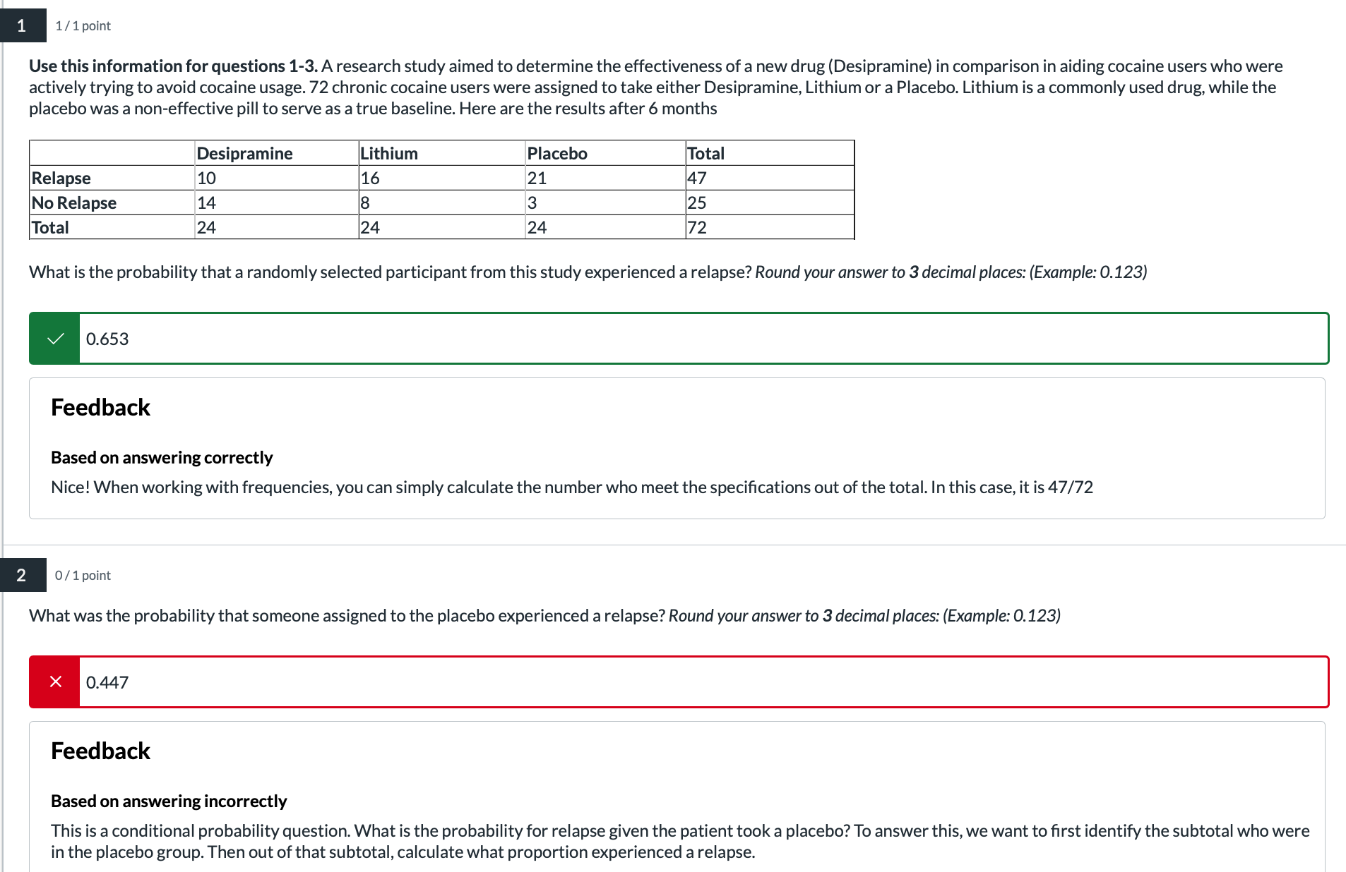 Solved Queastion 2? ﻿Round your answer to 3 ﻿decimal places: | Chegg.com