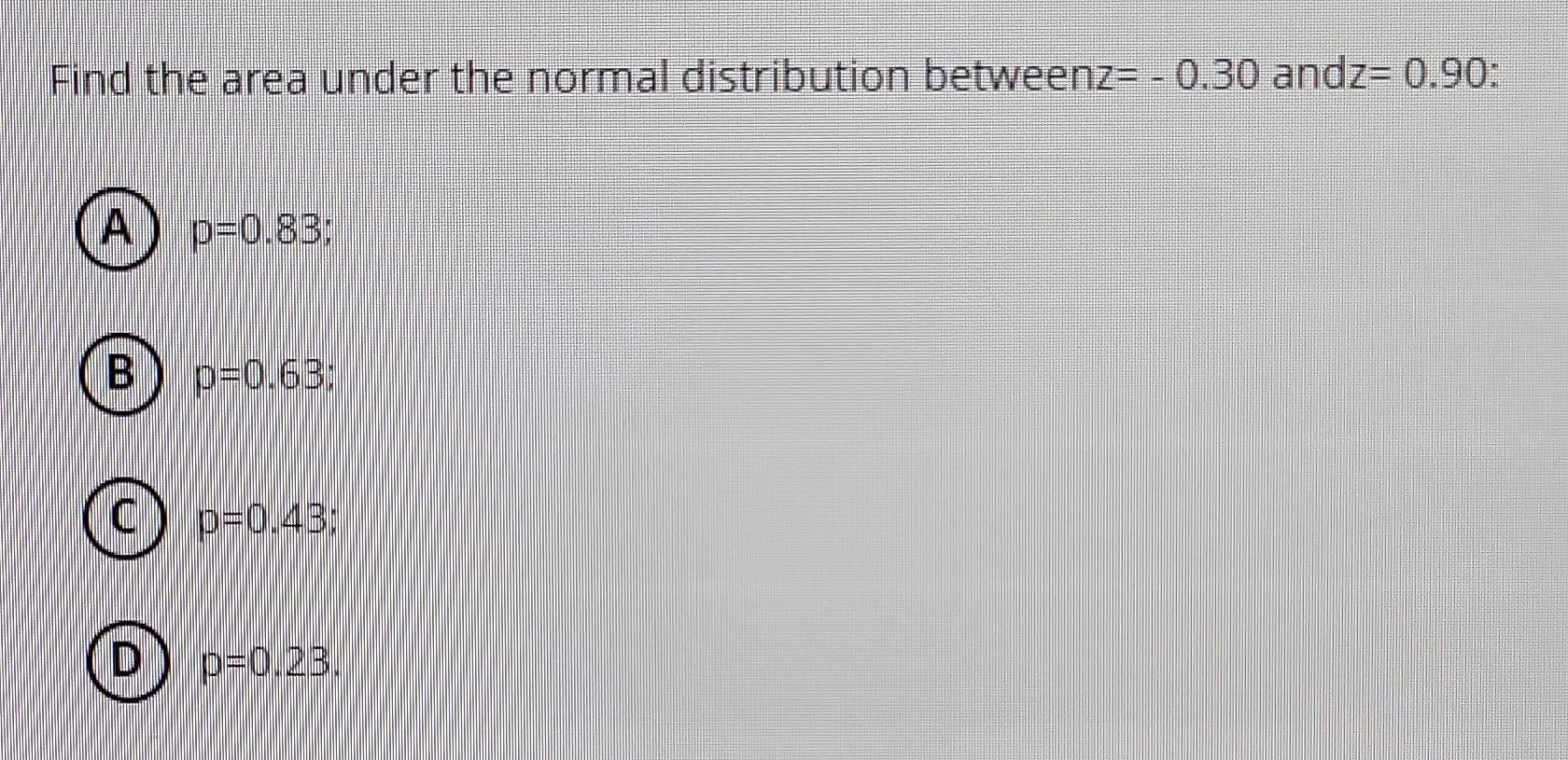 Solved z-table - Critical values for the normal | Chegg.com