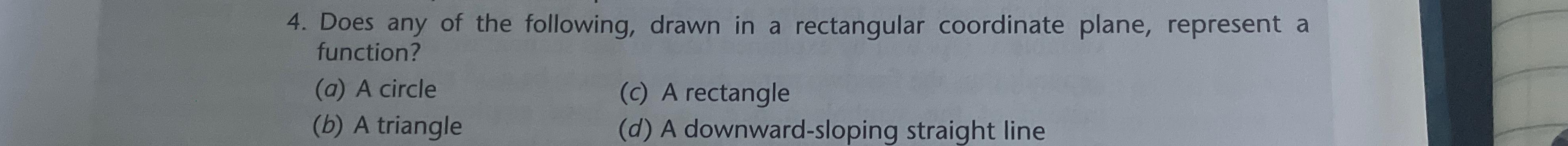 Solved Does any of the following, drawn in a rectangular | Chegg.com