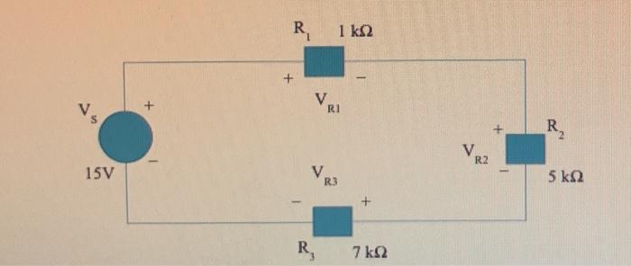 Solved Build the simple voltage divider circuit shown in | Chegg.com