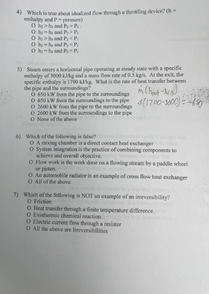 Solved Which is true about idealized flow through a | Chegg.com