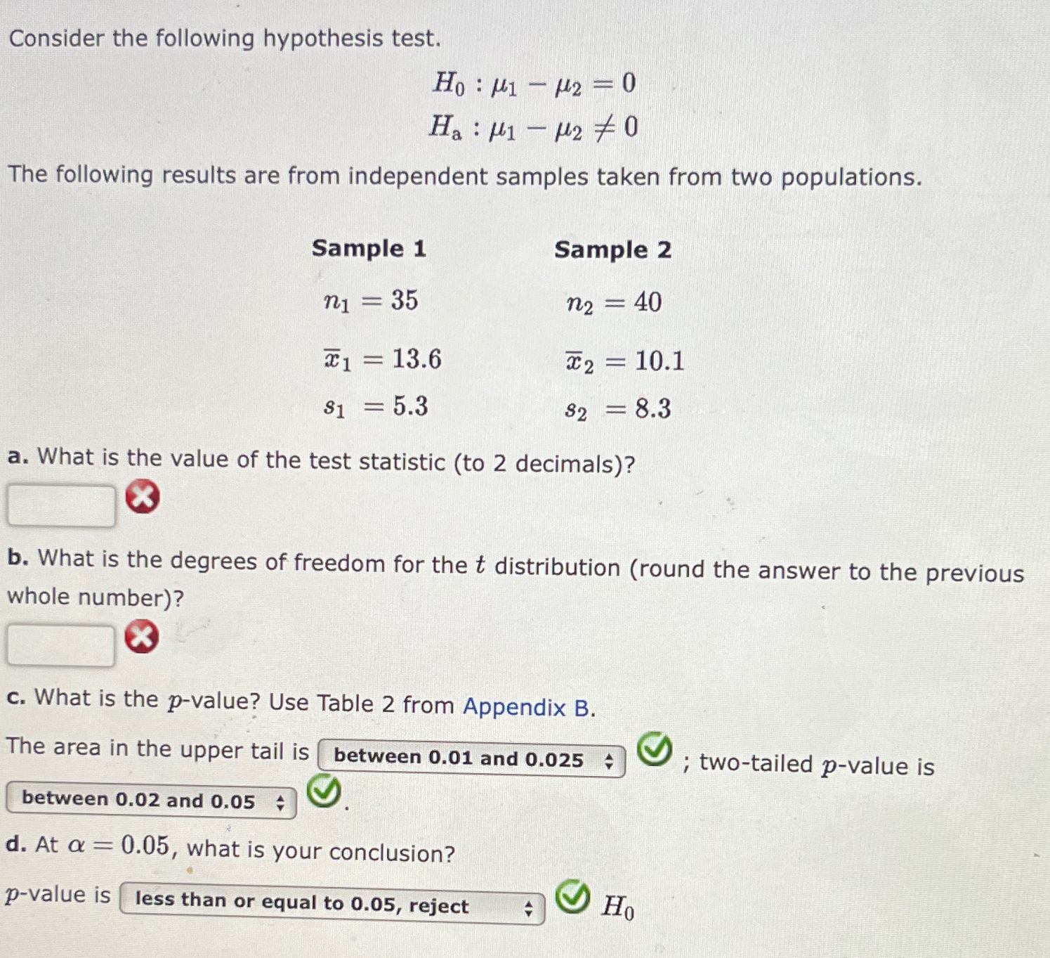 Consider the following hypothesis | Chegg.com