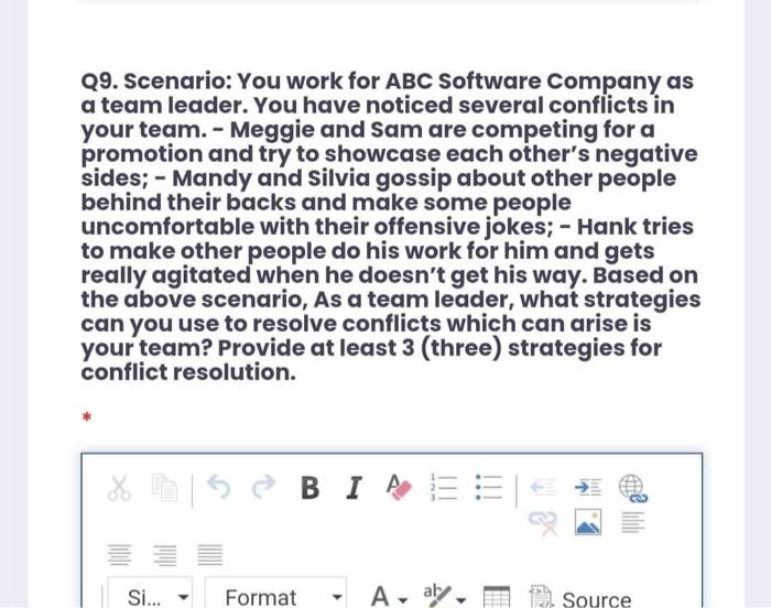 Solved 29. Scenario: You work for ABC Software Company as a | Chegg.com