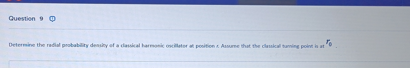 Solved Question 9Determine the radial probability density of | Chegg.com