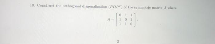 Solved 2. Let ū = (1,1,-1, 2) and = (2,-1,3,3). Compute: (a) | Chegg.com