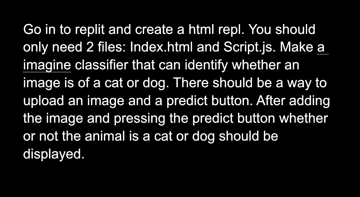 Solved Go in to replit and create a html repl. You should | Chegg.com
