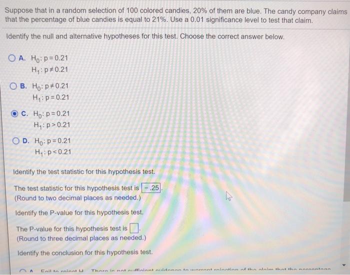 Solved Suppose that in a random selection of 100 colored | Chegg.com