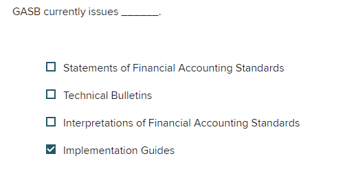 Solved GASB currently issues.Statements of Financial | Chegg.com