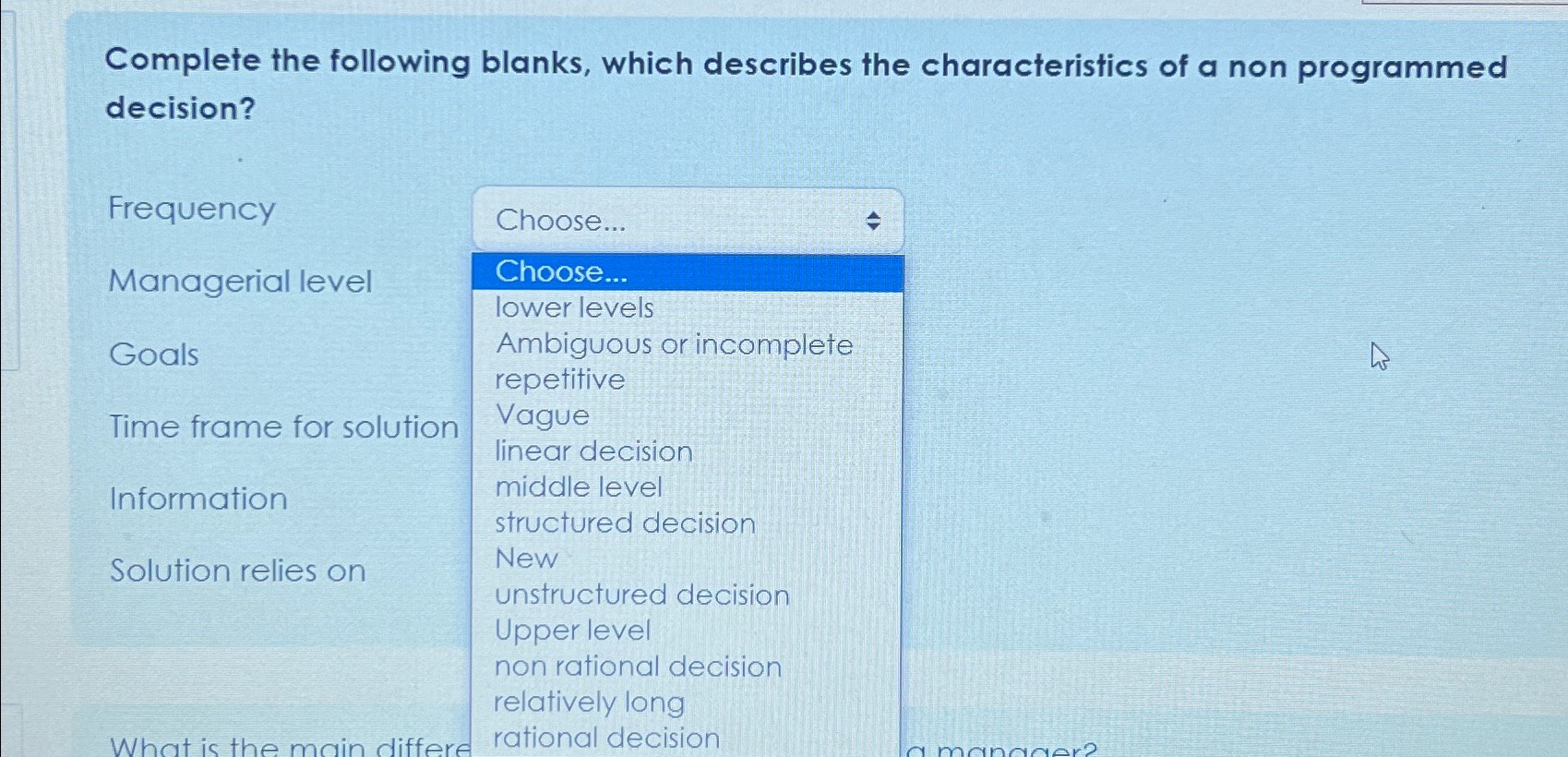 Solved Complete the following blanks, which describes the | Chegg.com