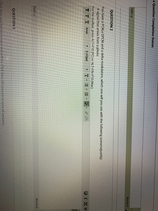 Question Completion Status: Path: p Words:9 QUESTION | Chegg.com