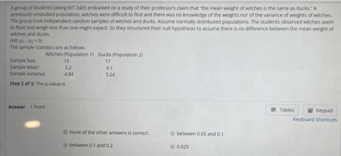 Solved A group of students taking BIT 2405 embarked on a | Chegg.com