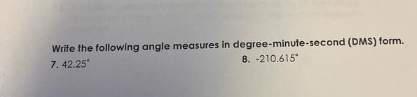 Solved Write the following angle measures in | Chegg.com