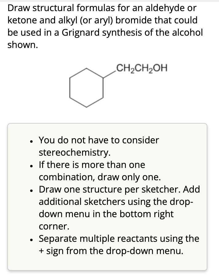 Solved Draw structural formulas for an aldehyde orketone and | Chegg.com