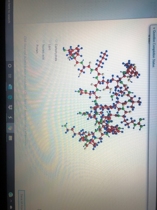 Solved 1Take Test: Week 2 Lab Quest * Soveo) The molecule | Chegg.com
