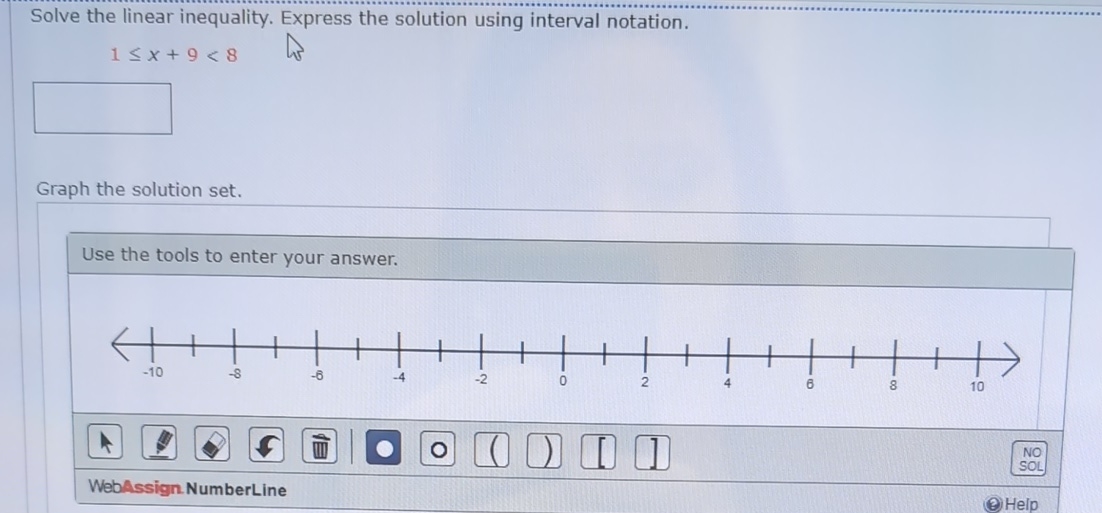 Solved Solve the linear inequality. Express the solution | Chegg.com