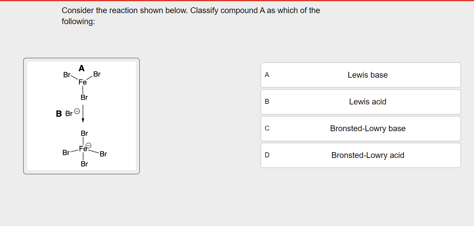 Solved Consider the reaction shown below. Classify compound | Chegg.com
