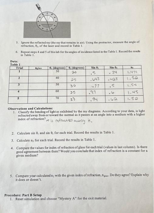 Solved - Use ray diagrams to model the refraction of light | Chegg.com