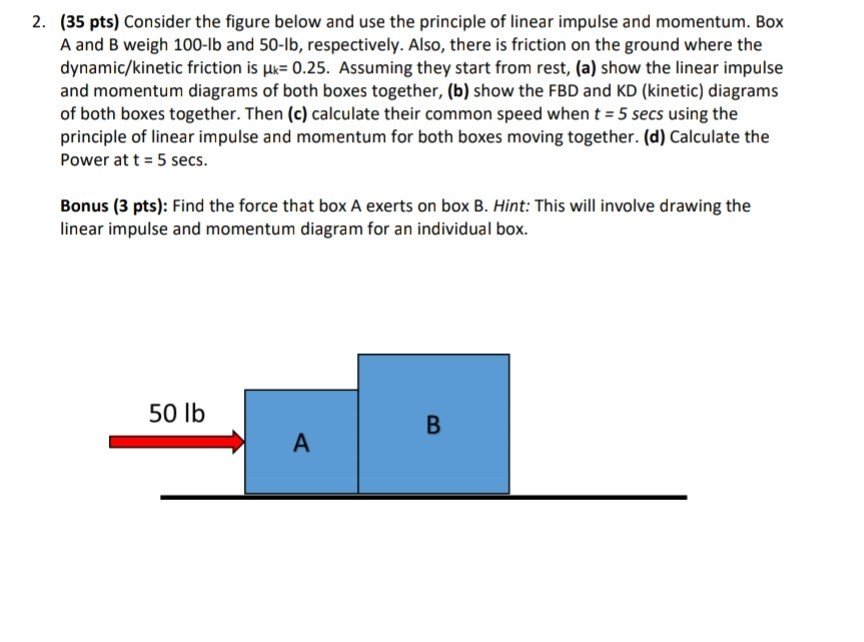 Solved 2. (35 pts) Consider the figure below and use the | Chegg.com