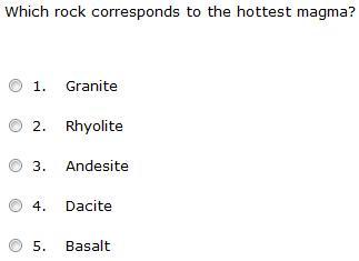 Solved Which magma composition will produce the most | Chegg.com