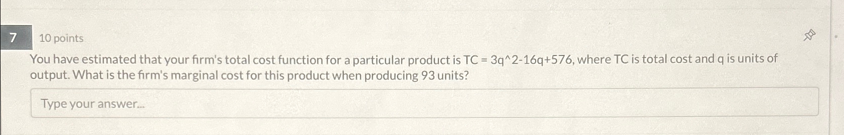 Solved 710 ﻿pointsYou have estimated that your firm's total | Chegg.com