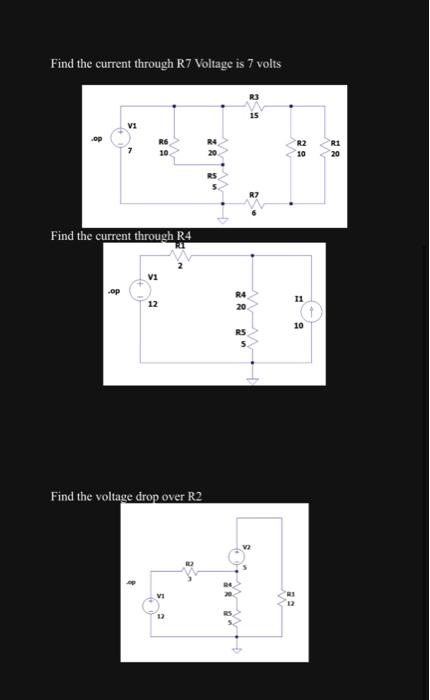 Solved Find the current through R5 (Current is 1amp )Find | Chegg.com