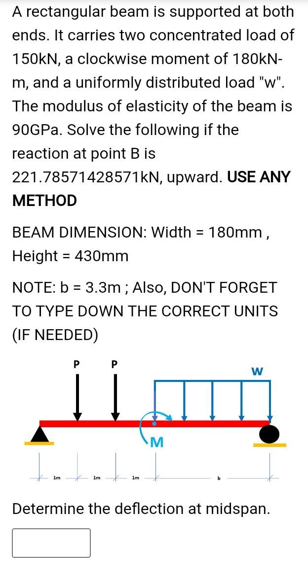 Solved A circular beam carries a concentrated and a | Chegg.com