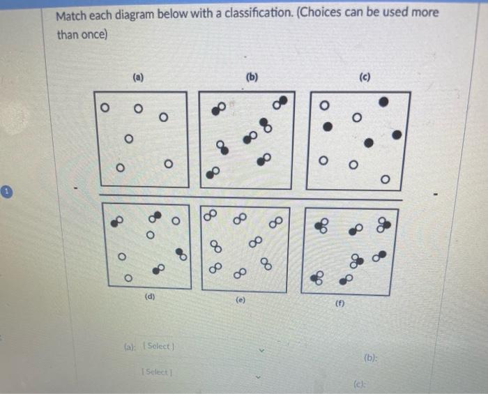 Solved Match each diagram below with a classification. | Chegg.com
