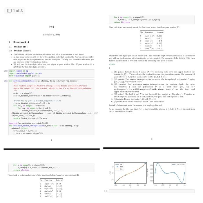 solve it using ipynb the last 4 digits of my ID 3869 | Chegg.com