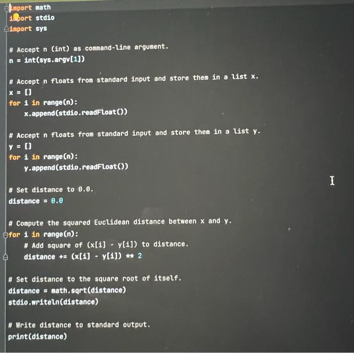 Solved i have problem using read float . i dont know what to | Chegg.com