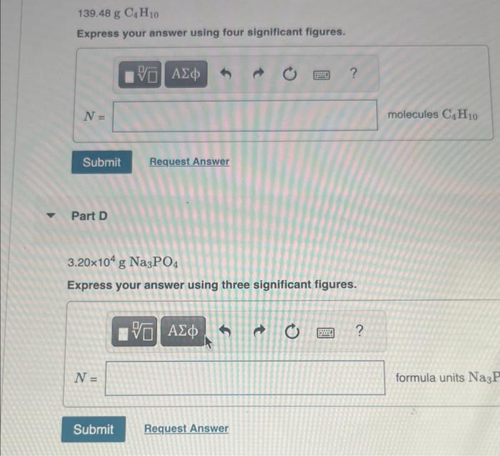 Solved 139 48 Gc4h10 Express Your Answer Using Four