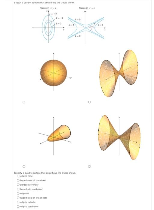 Solved Feetch a quadris surface that could have the traces | Chegg.com