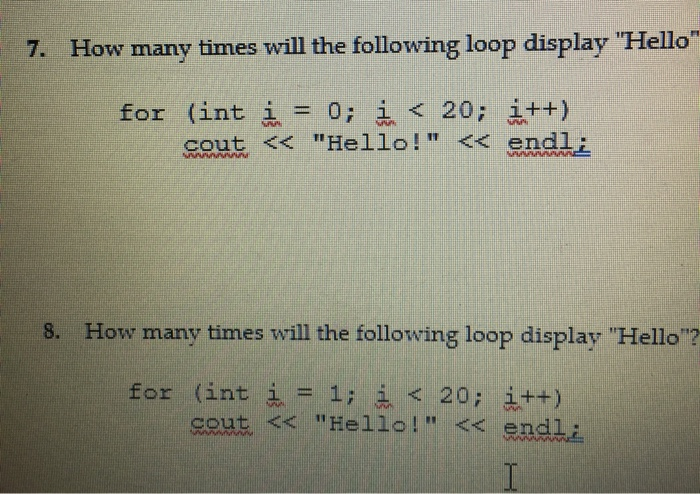 Solved 4. What will the following code display? int number = | Chegg.com