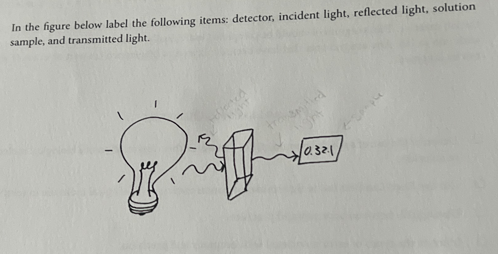 Solved In the figure below label the following items: | Chegg.com