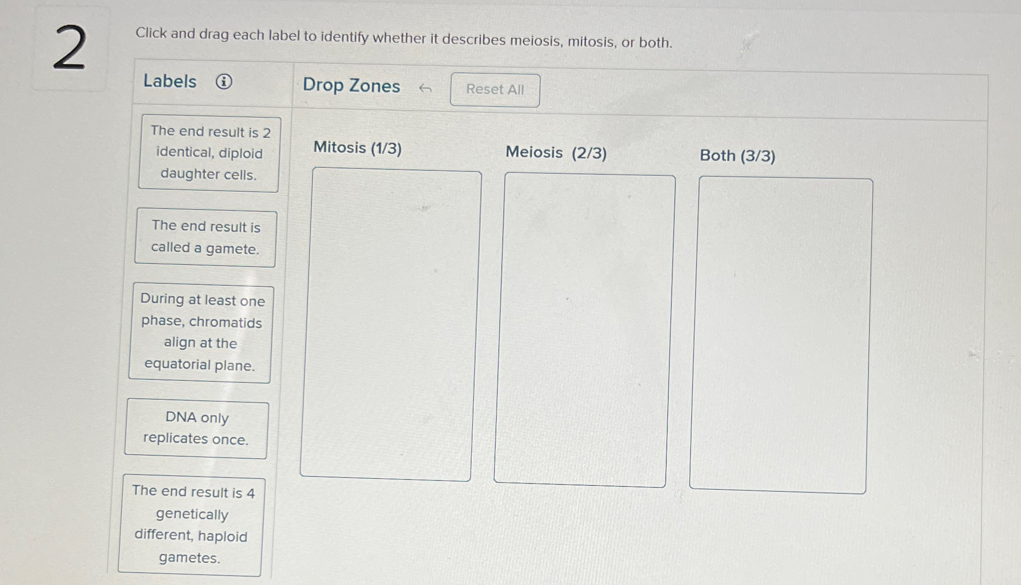 Solved 2Click and drag each label to identify whether it | Chegg.com