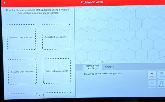Solved Draw the skeietal structures of the possible alkene | Chegg.com