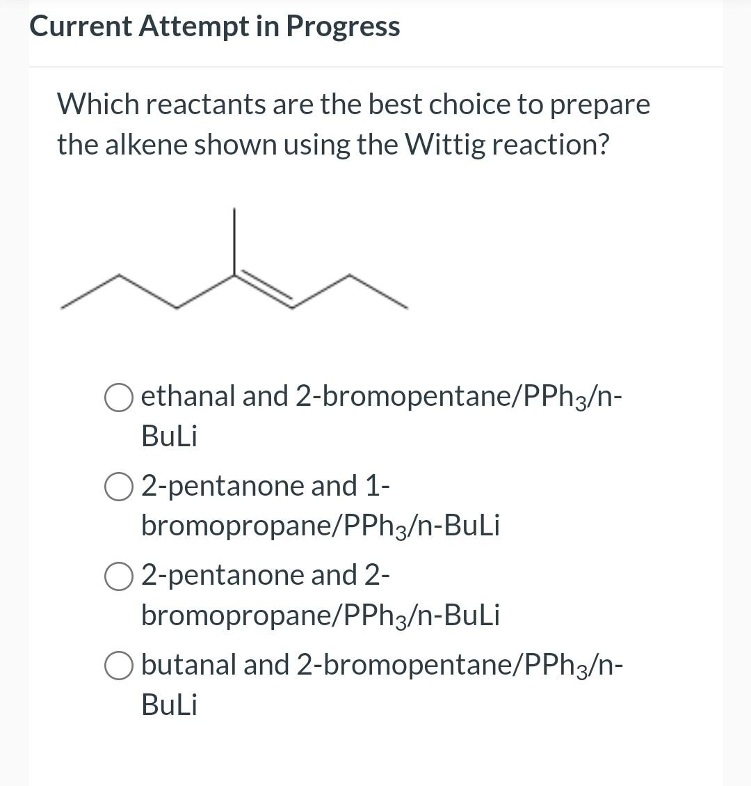 Solved Provide the structure of the reactants necessary to | Chegg.com