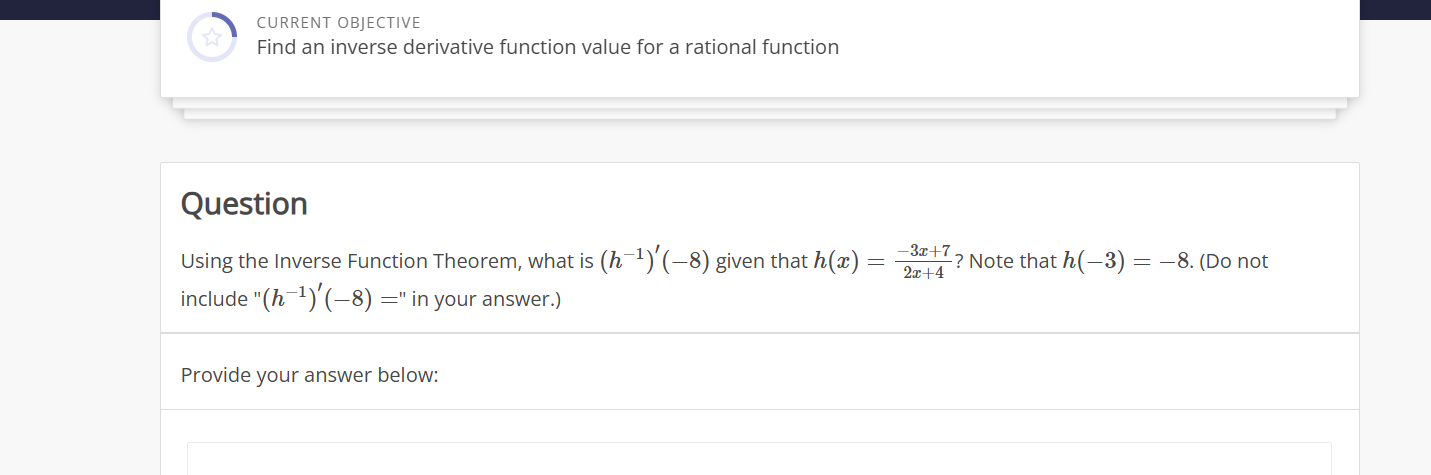Solved QuestionUsing the Inverse Function Theorem, what | Chegg.com