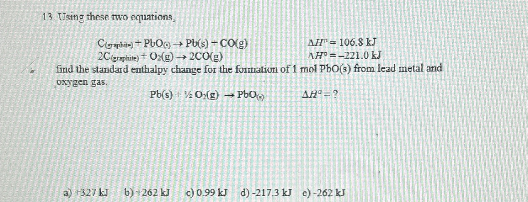Solved Using these two | Chegg.com
