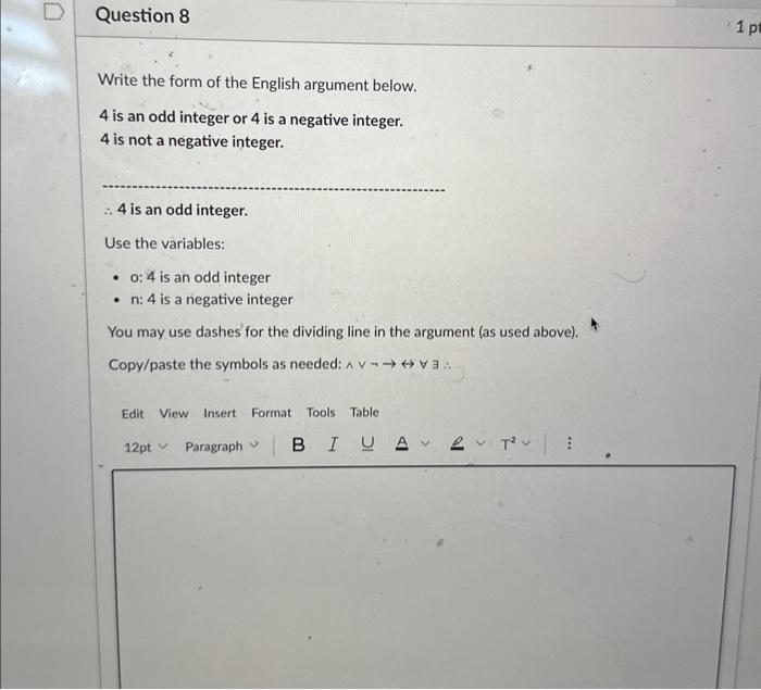 Solved Draw a truth table and determine whether the argument | Chegg.com