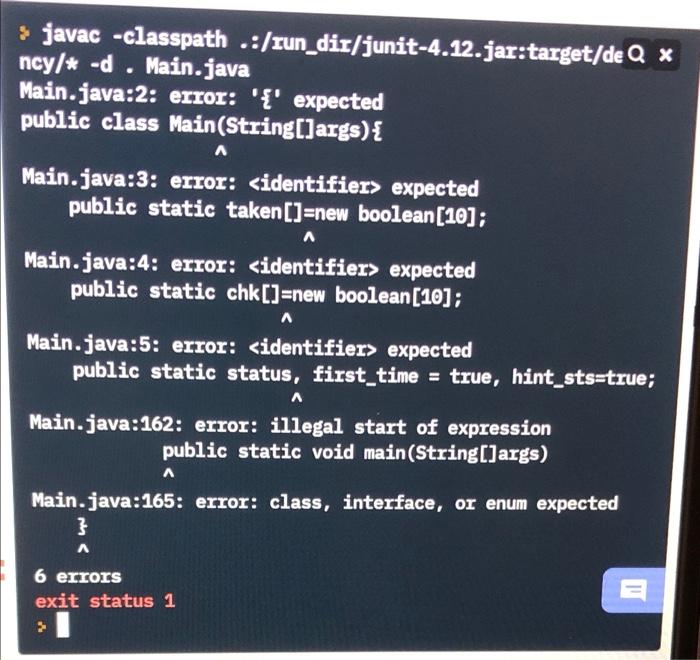 Solved 1 2 3 nmn import java.util.*; public class | Chegg.com