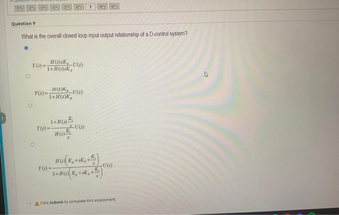 Solved What is the overall closed loop input output | Chegg.com